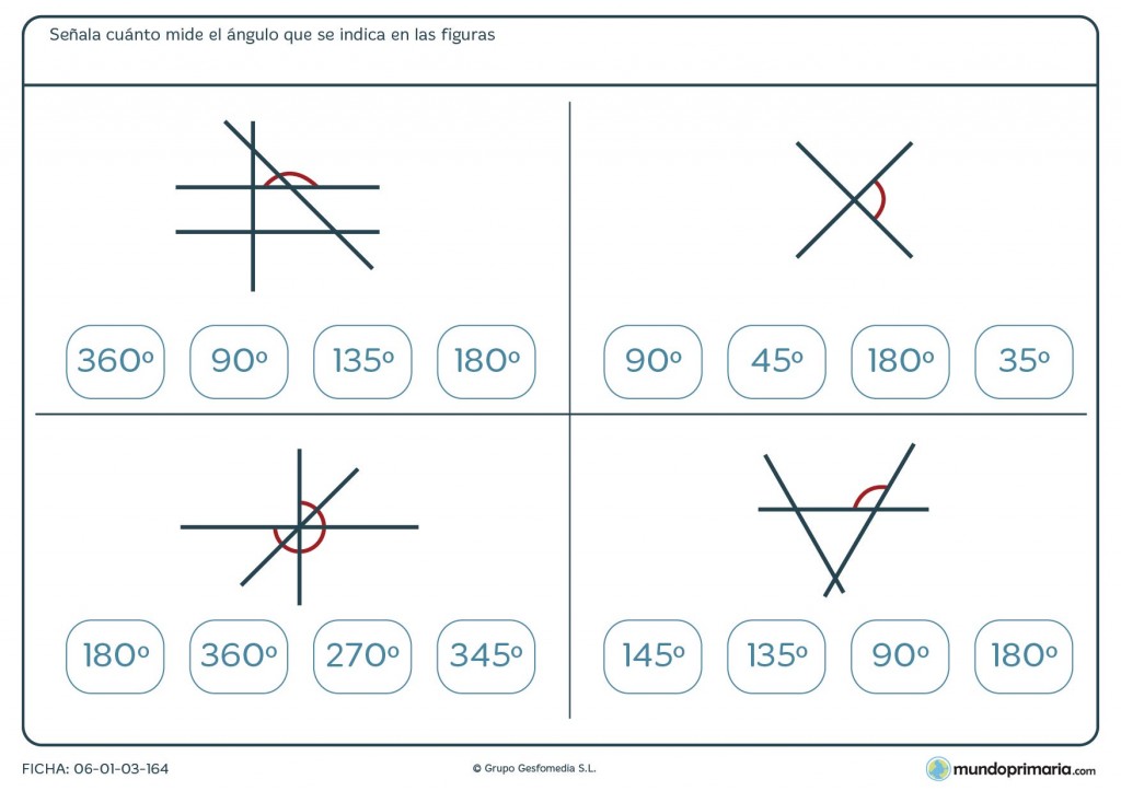 Tipos de ángulos 【Clasificación y Propiedades】