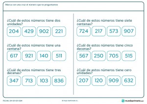 Descomposición de números 【Números enteros y decimales】
