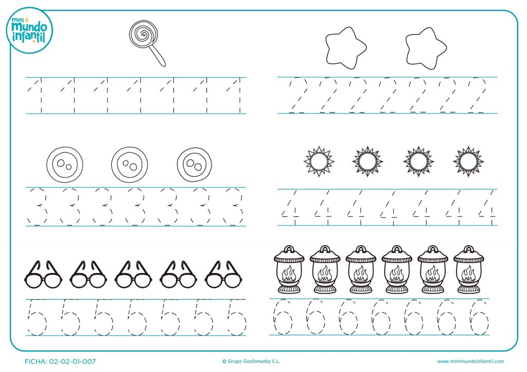 Fichas de grafomotricidad | Mundo Primaria