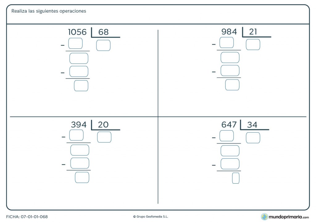 Divisiones: cómo hacer divisiones, partes y tipos de una división