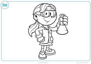 Dibujos de las profesiones para colorear - Mundo Primaria