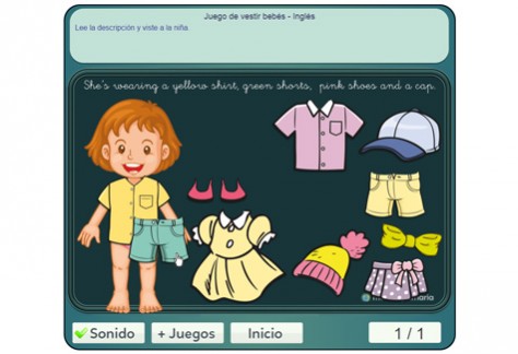 Juegos de vestir para niños | Mundo Primaria