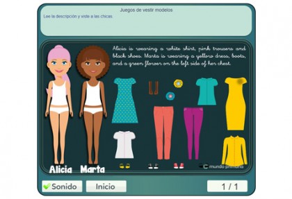 Juegos de vestir para niños | Mundo Primaria