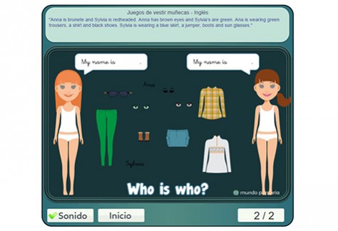 Juegos de vestir para niños | Mundo Primaria