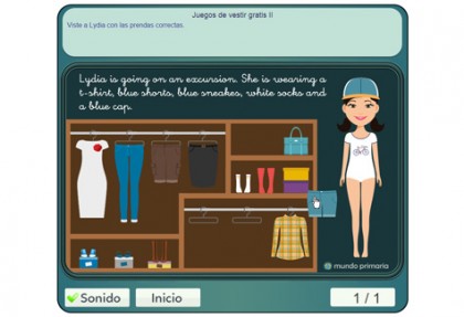 Juegos de vestir para niños | Mundo Primaria