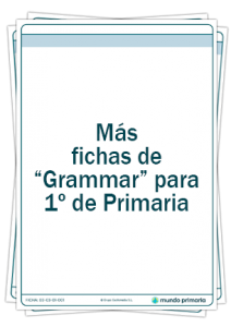 Ejercicios de INGLÉS para niños de primaria Para imprimir