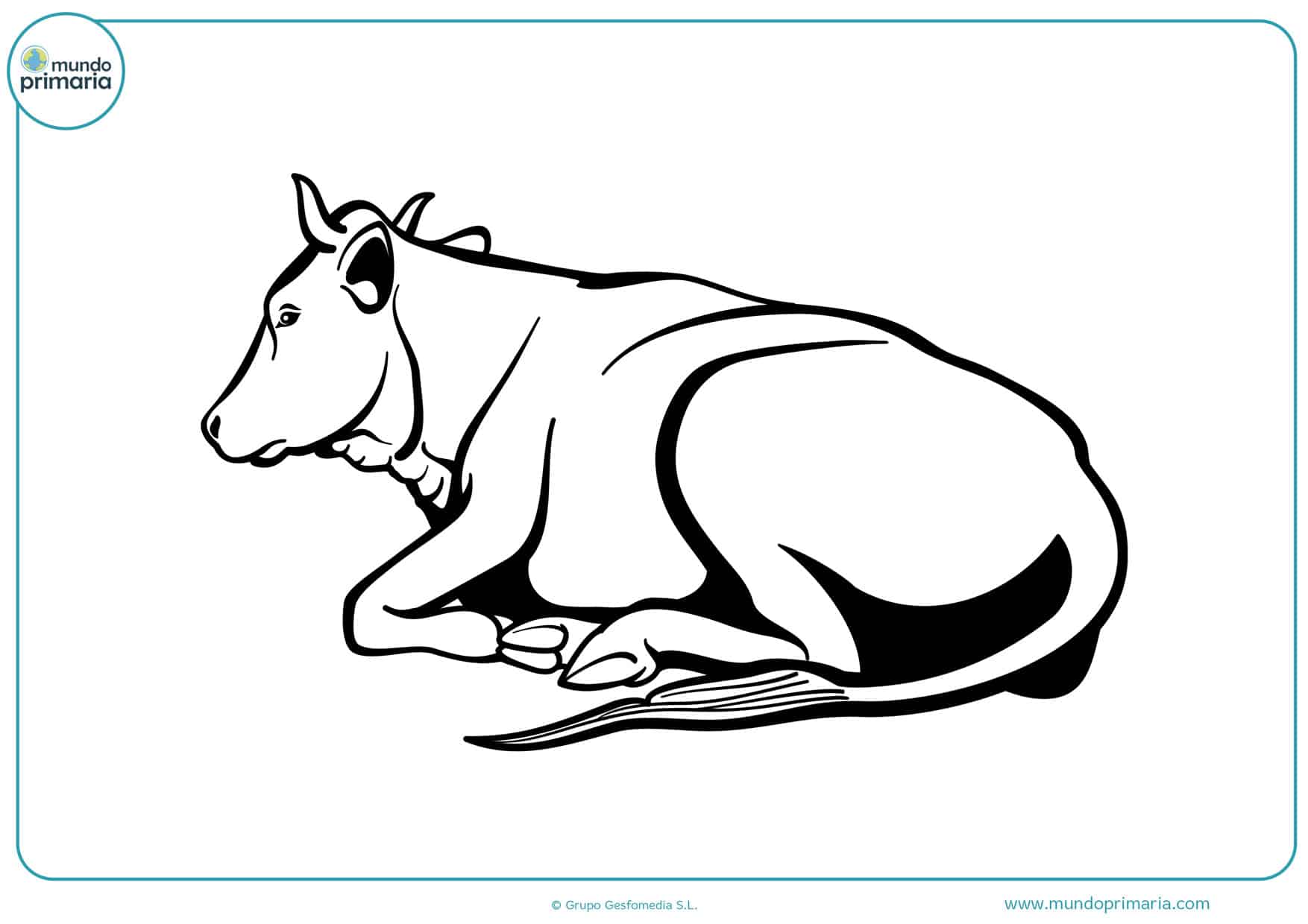 Dibujos De Vacas Para Colorear Y Imprimir Para Colore