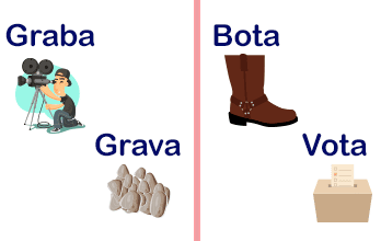 Las palabras homófonas 【Ejemplos y definiciones】