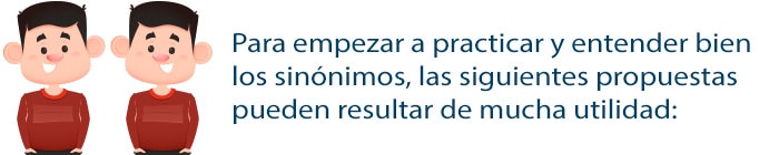 Los sinónimos【¿Qué son? tipos de sinonimia】