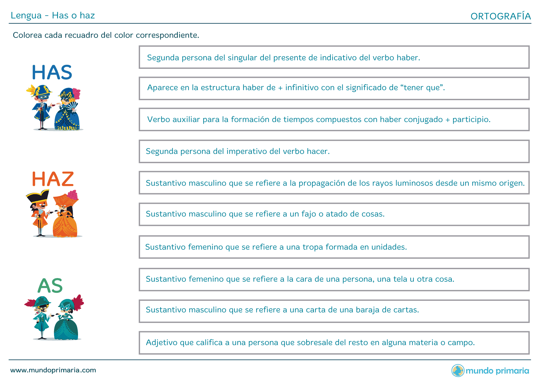 Haz o Has ⬤─ ¿Es lo mismo? ¿Cuándo se utiliza cada uno?