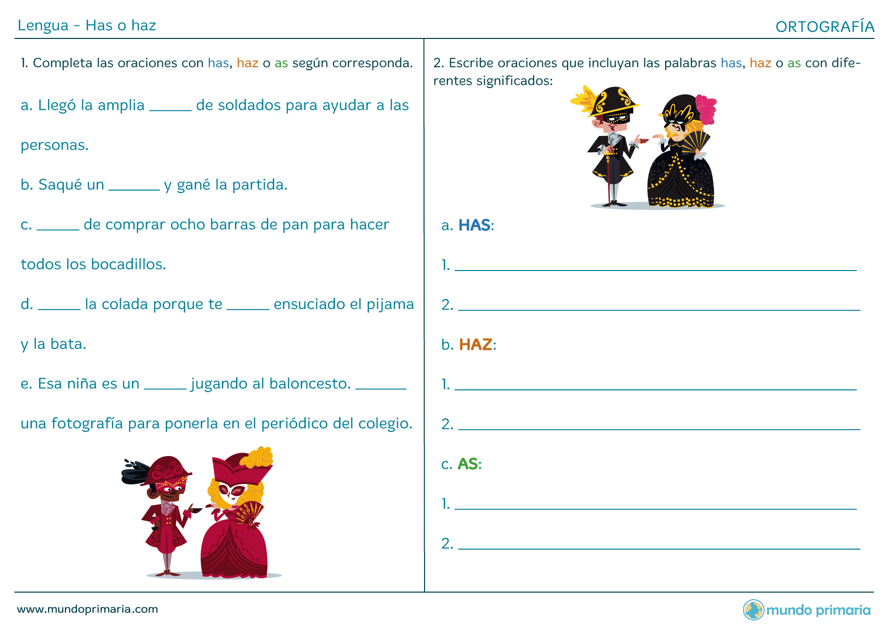 Haz o Has ⬤─ ¿Es lo mismo? ¿Cuándo se utiliza cada uno?