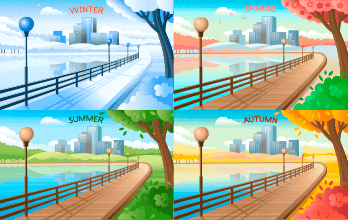 Las estaciones del año en inglés