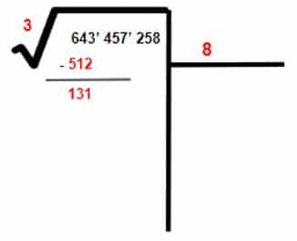 Raíz cúbica【qué es y cómo calcularla】