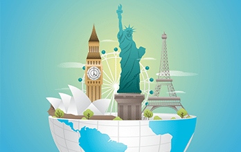 ⊛ Capitales del mundo
