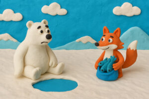 Cuento ¿Por qué los osos polares tienen la cola corta?