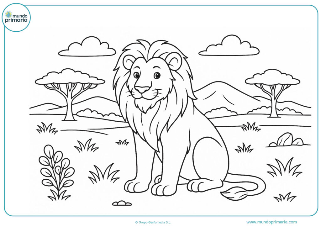 Conoce al león: el rugido soberano de la sabana - Mundo Primaria